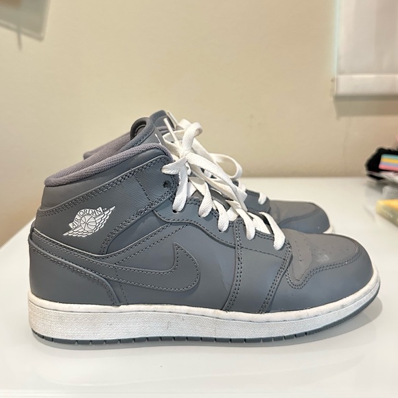 Nike | Shoes | Air Jordan Mid Cool Greywhite | Poshmark